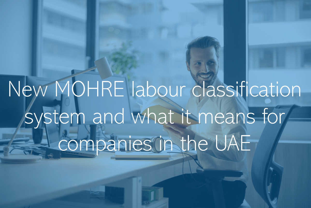 UAE MOHRE's New Company Category Classification System | PRO Partner Group