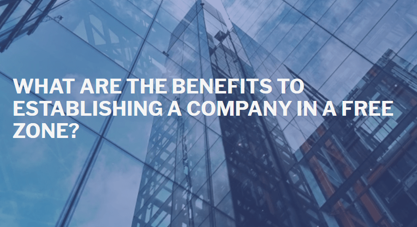 Free Zone, What are the benefits to establishing a company in a Free ...